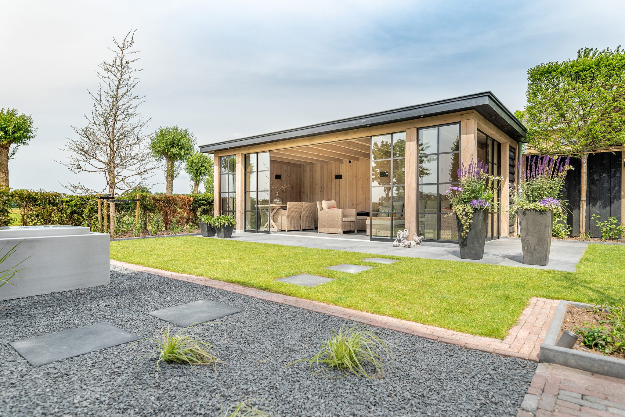 Houten tuinkamer Voorthuizen - Stantico